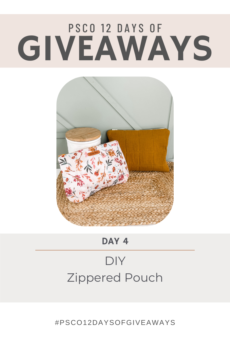 DIY Quilted Zippered Pouch including printable pattern pieces! – Petite ...