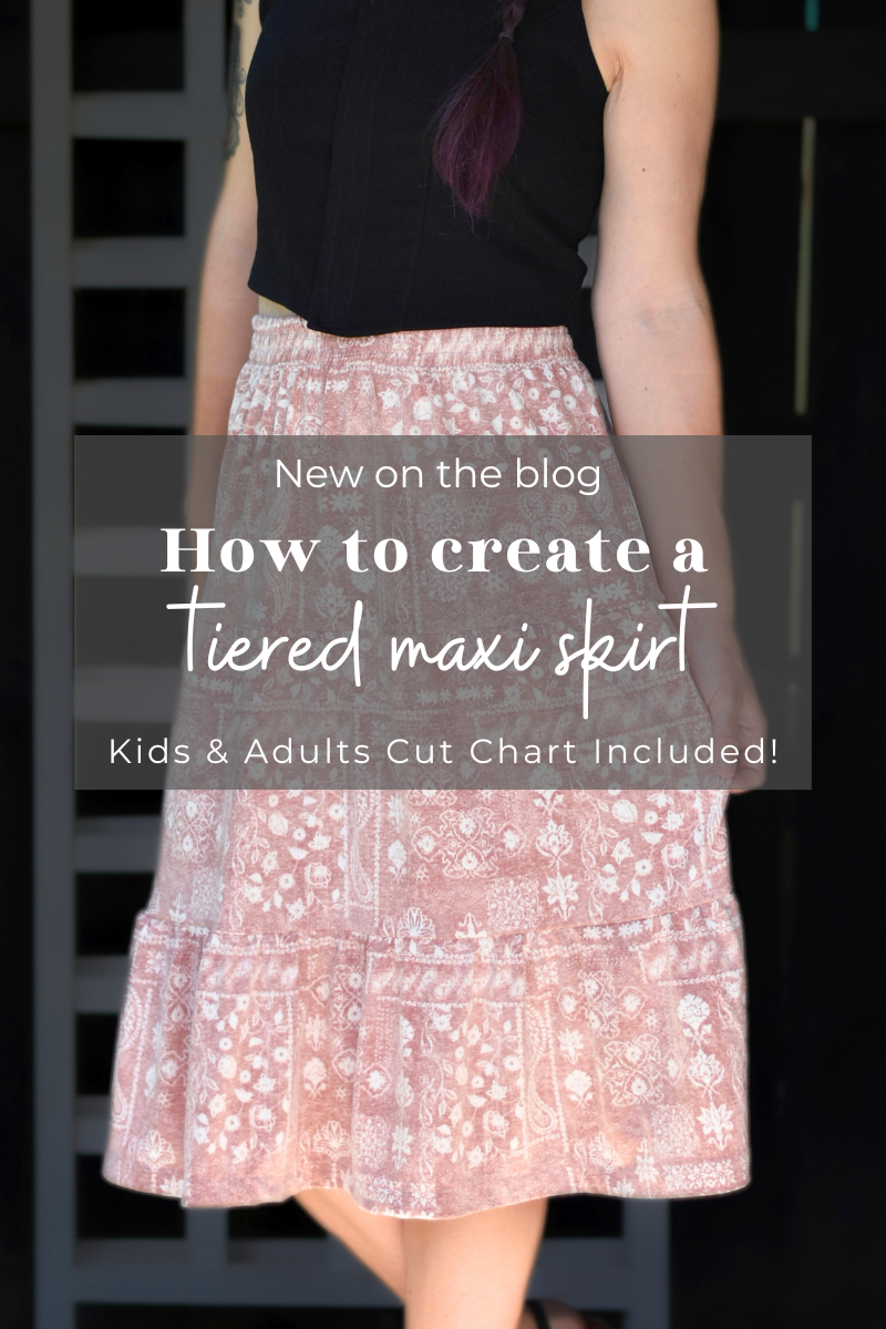 Step-by-Step Guide: How to Create a Tiered Maxi Skirt – Petite Stitchery