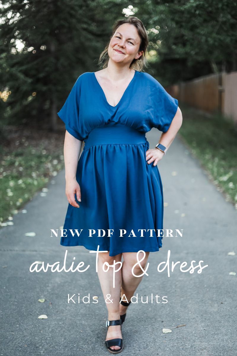 The Avalie Top & Dress: Release & Tester Round Up – Petite Stitchery