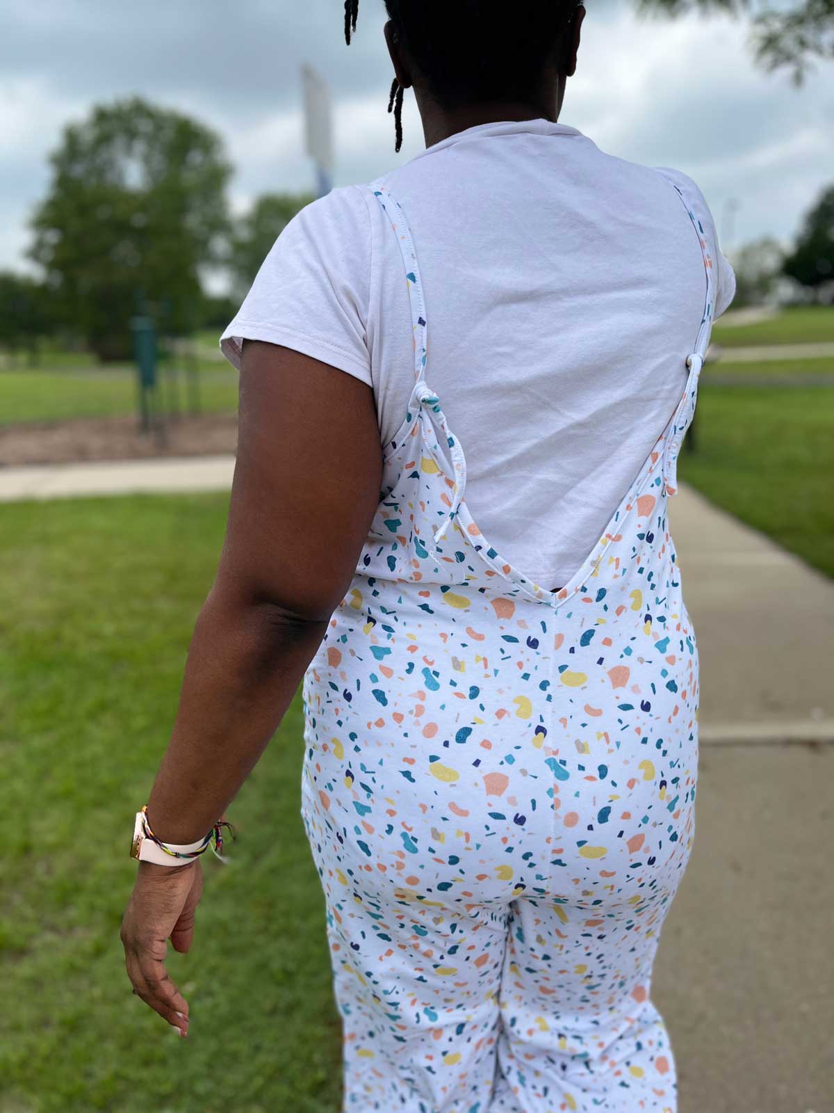 Adult Ryan Open Back Romper – Petite Stitchery