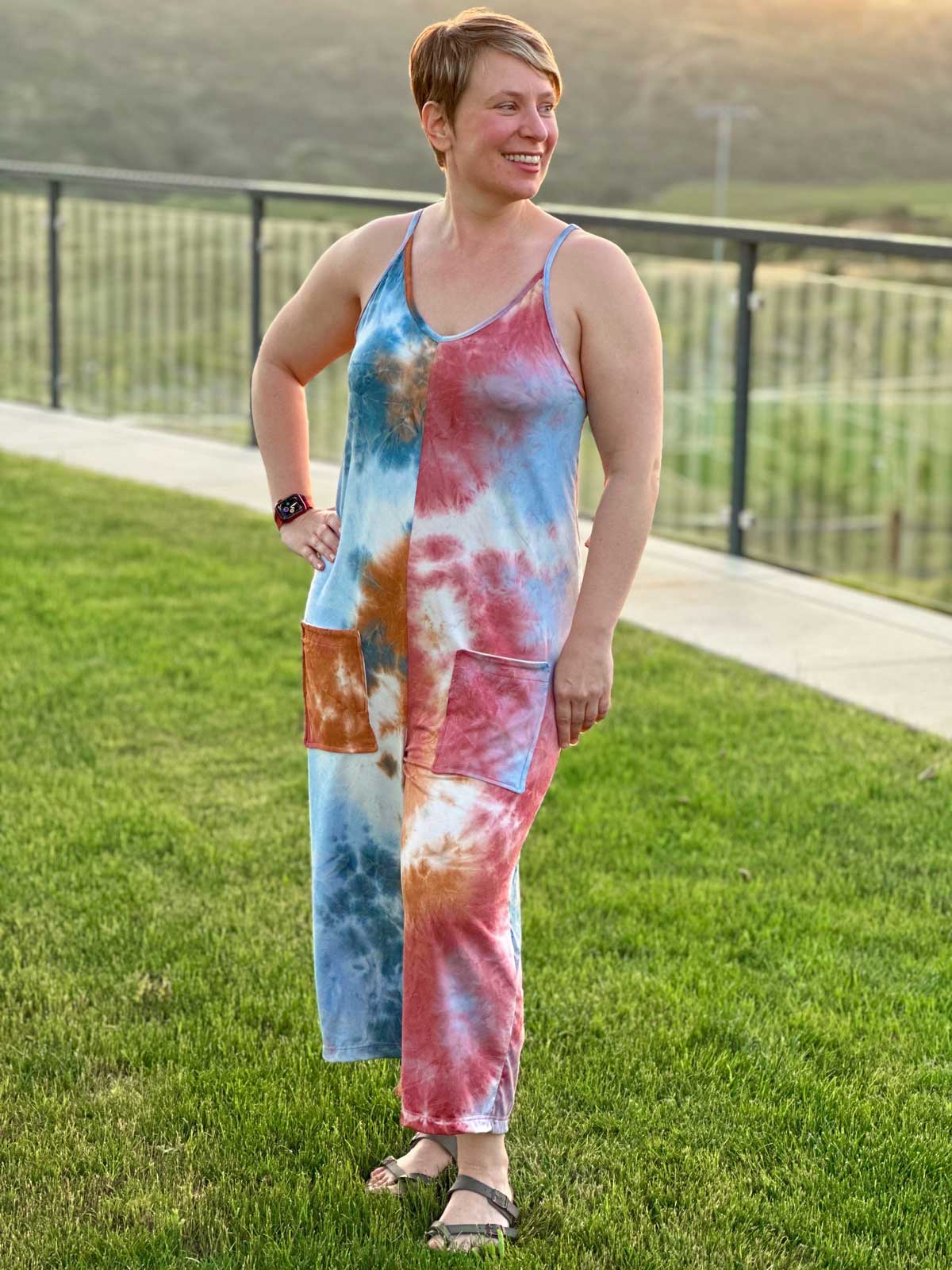 Adult Ryan Open Back Romper – Petite Stitchery