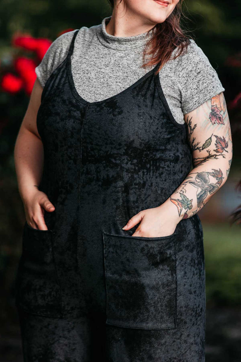 Adult Ryan Open Back Romper – Petite Stitchery