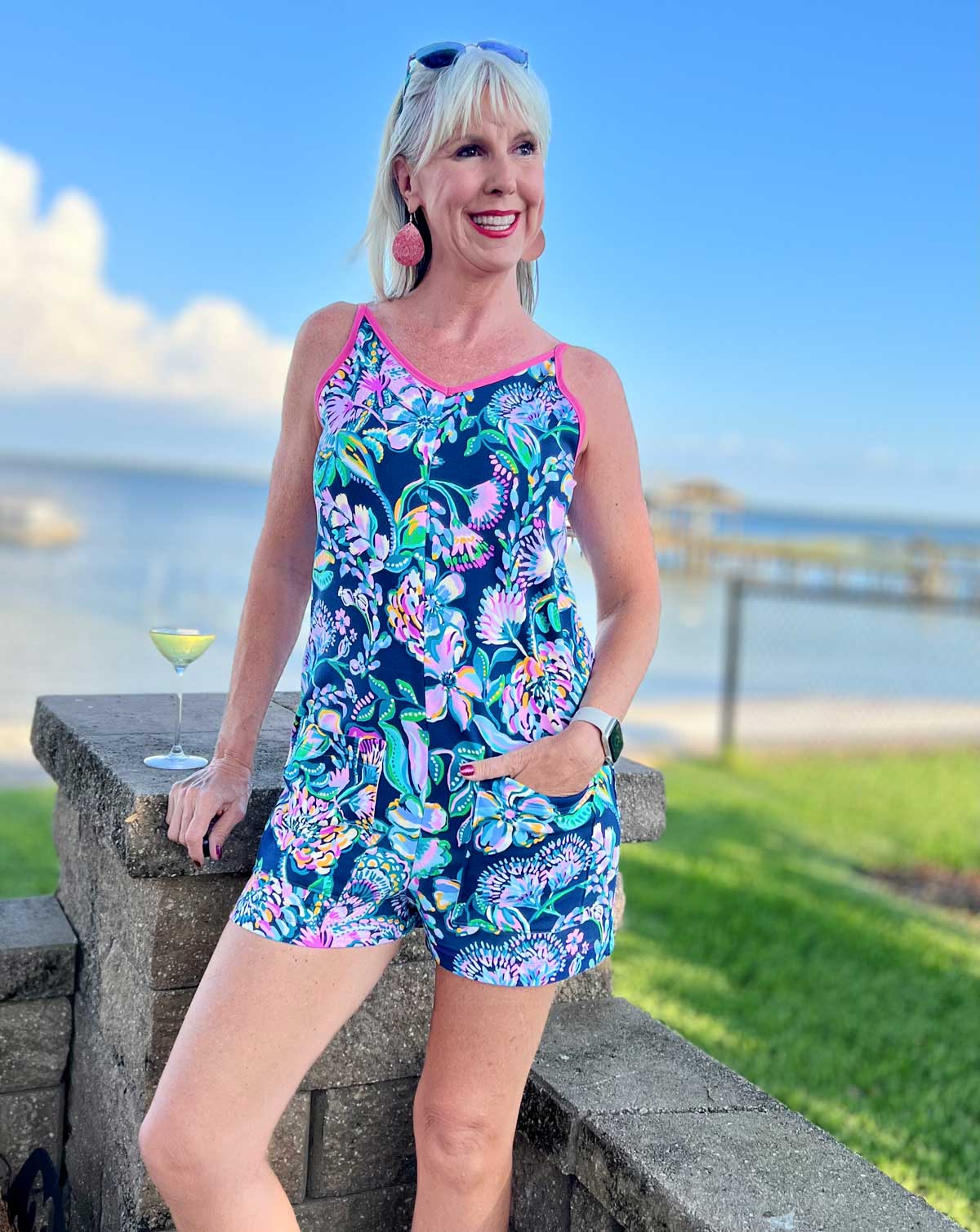 Adult Ryan Open Back Romper – Petite Stitchery