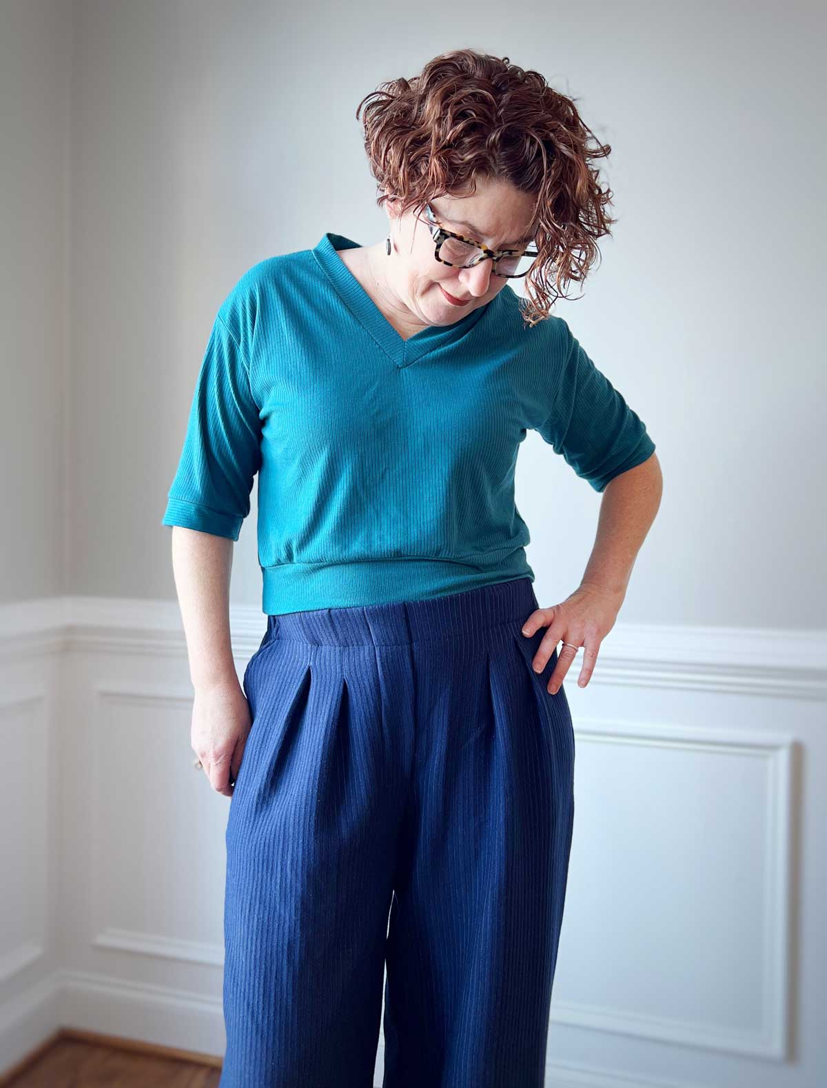 Adult Padget Pleated Shorts & Trousers – Petite Stitchery