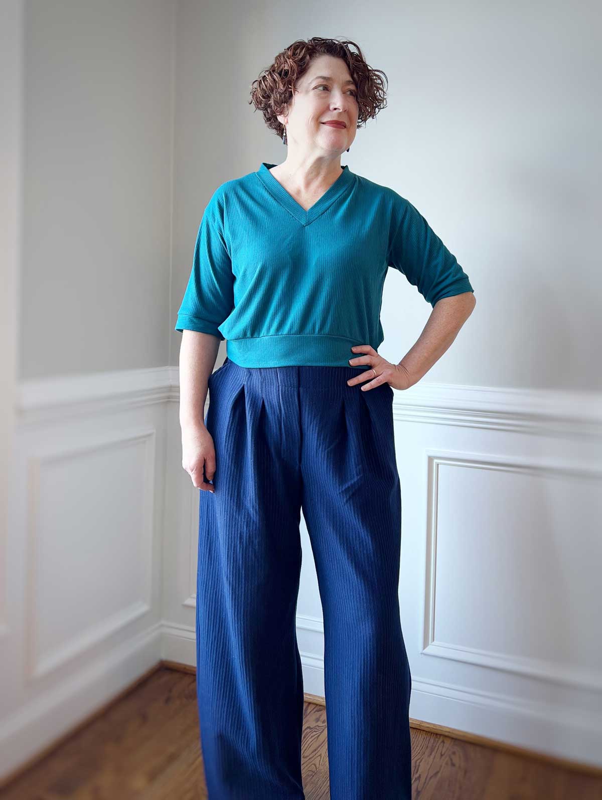 Adult Padget Pleated Shorts & Trousers – Petite Stitchery