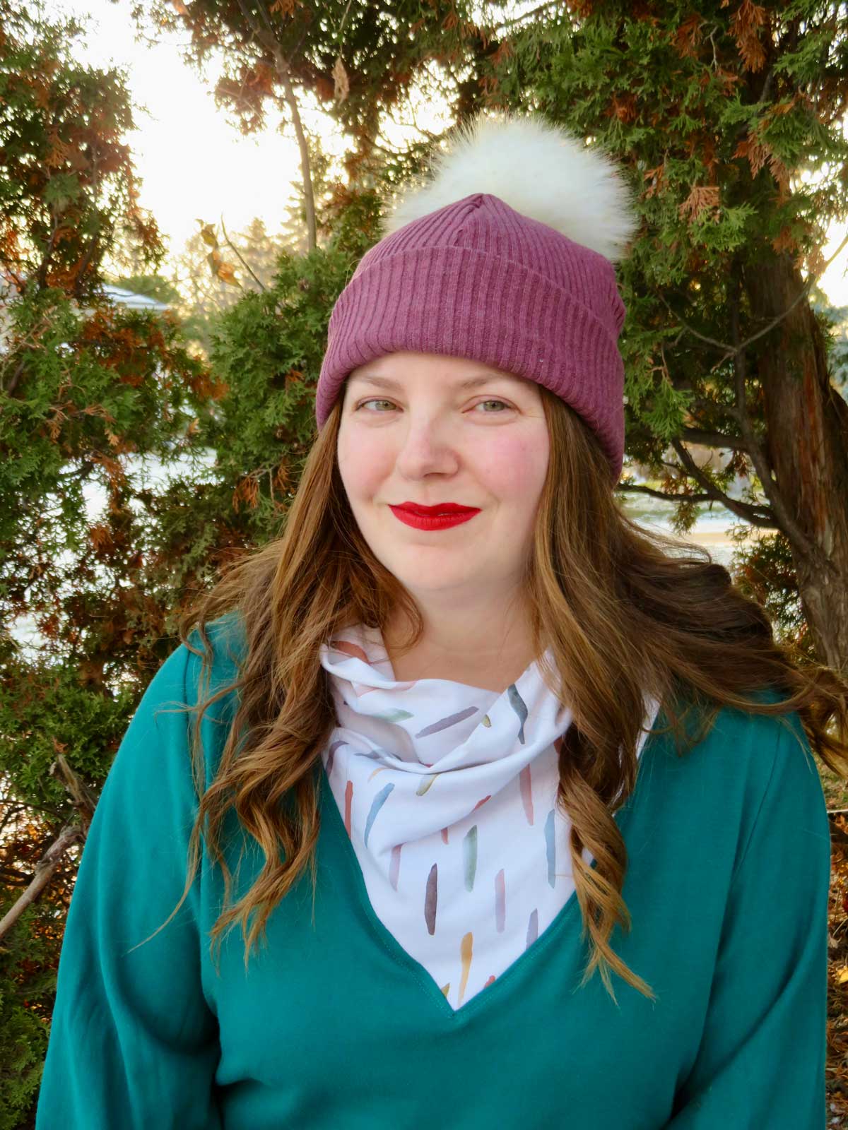 Rossey Satin Lined Pom Pom Beanie – Petite Stitchery