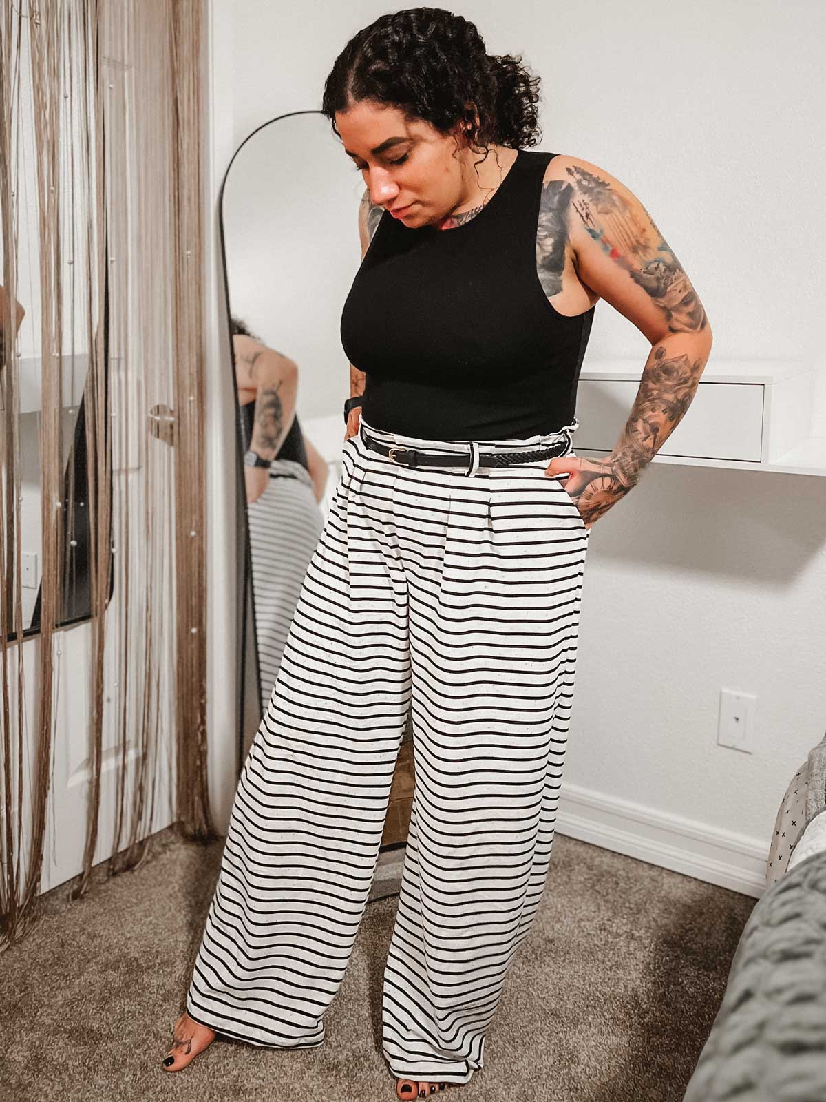 Adult Padget Pleated Shorts & Trousers – Petite Stitchery