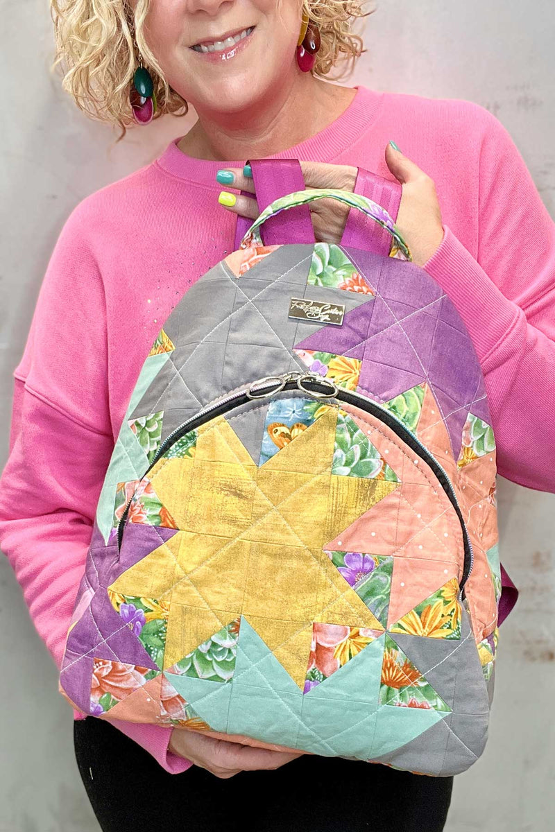 Winslow Quilted Knapsack – Petite Stitchery