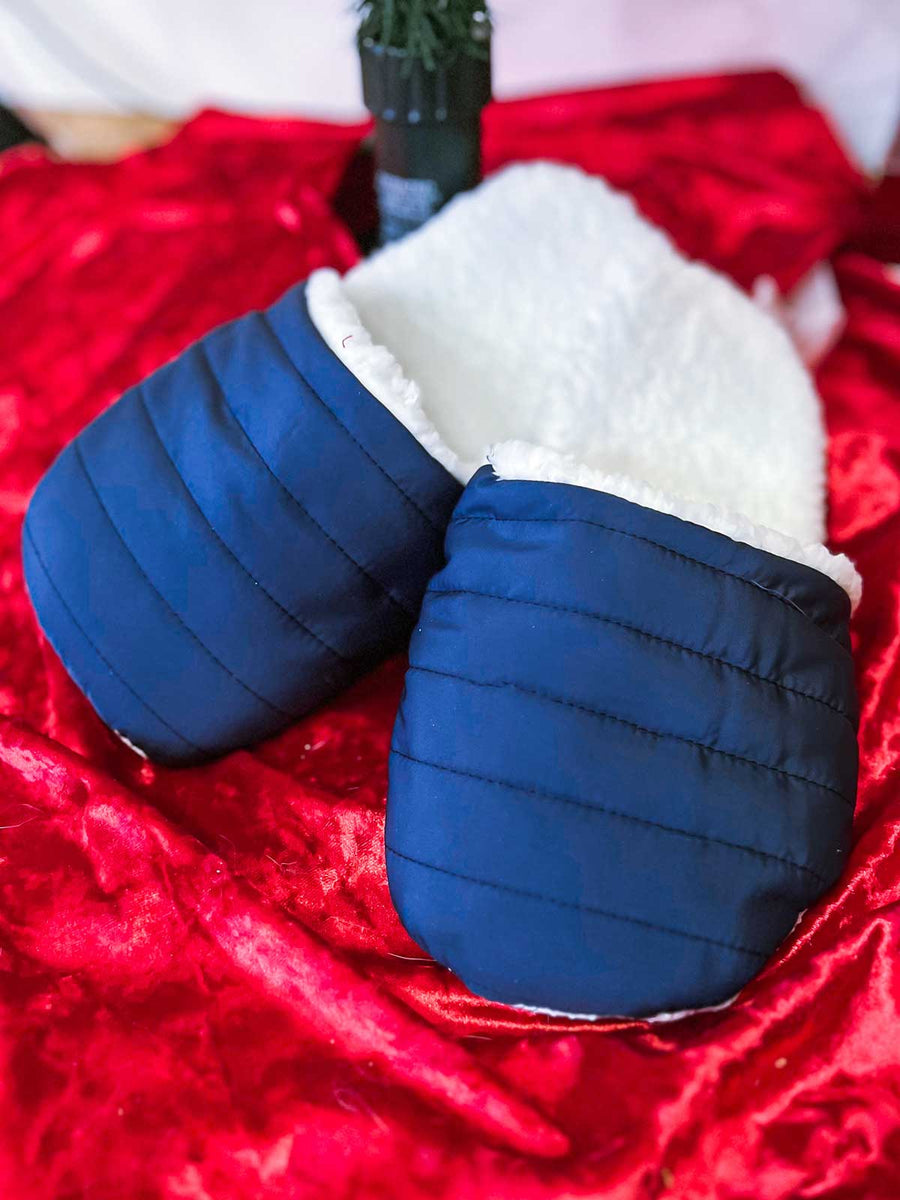 Whittaker Puffy Slippers – Petite Stitchery