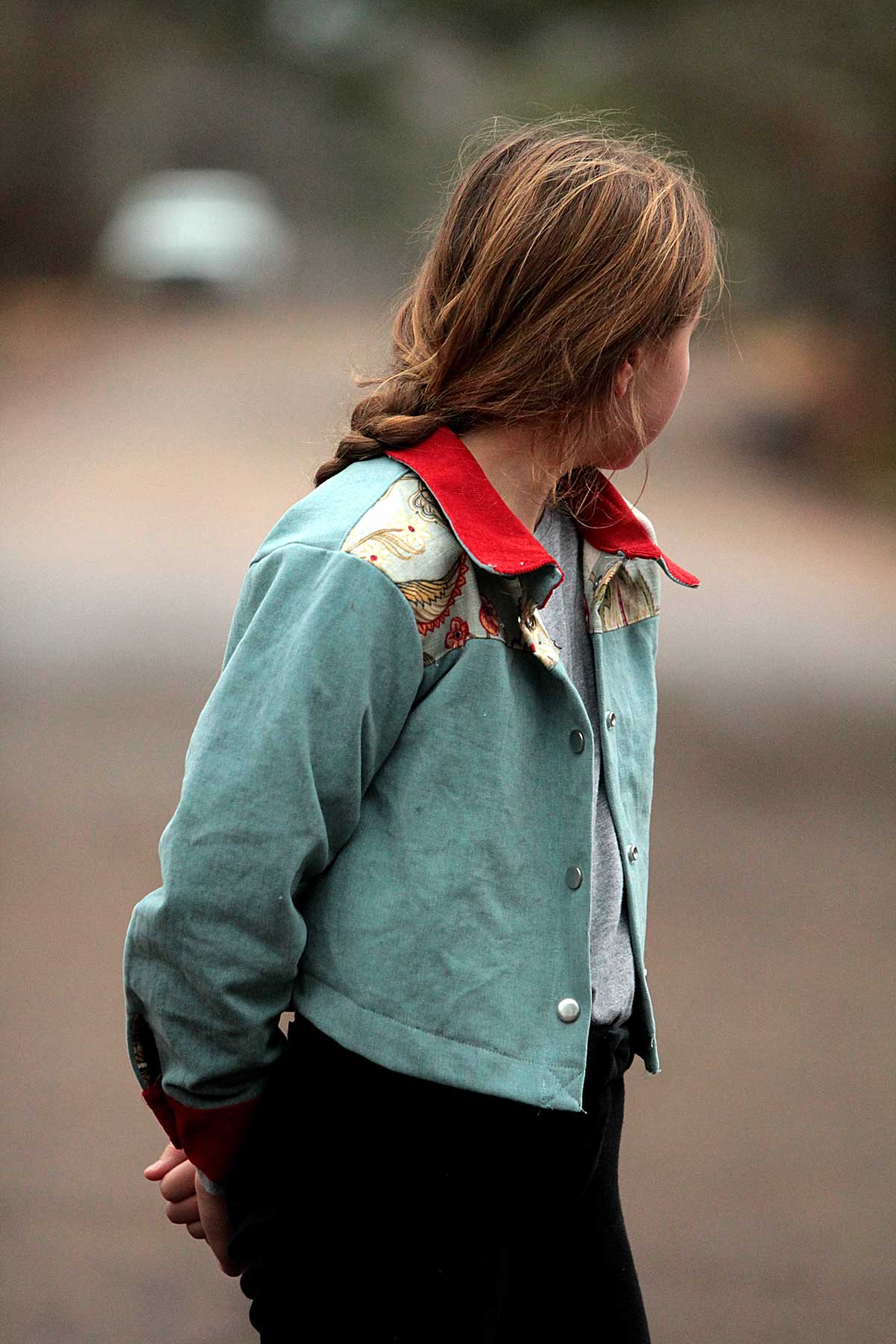 Kids Clay Colorblocked Jacket – Petite Stitchery